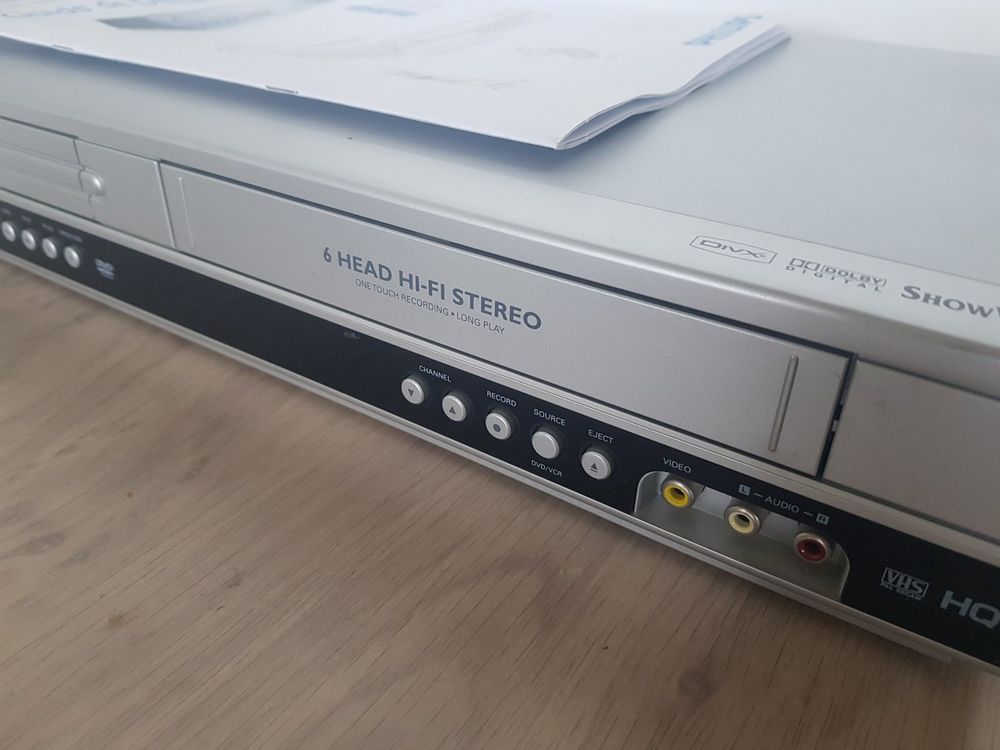 Philips DVP 3350V VHS Recorder & DVD - Top Combi Gerät (Gebraucht) in ...