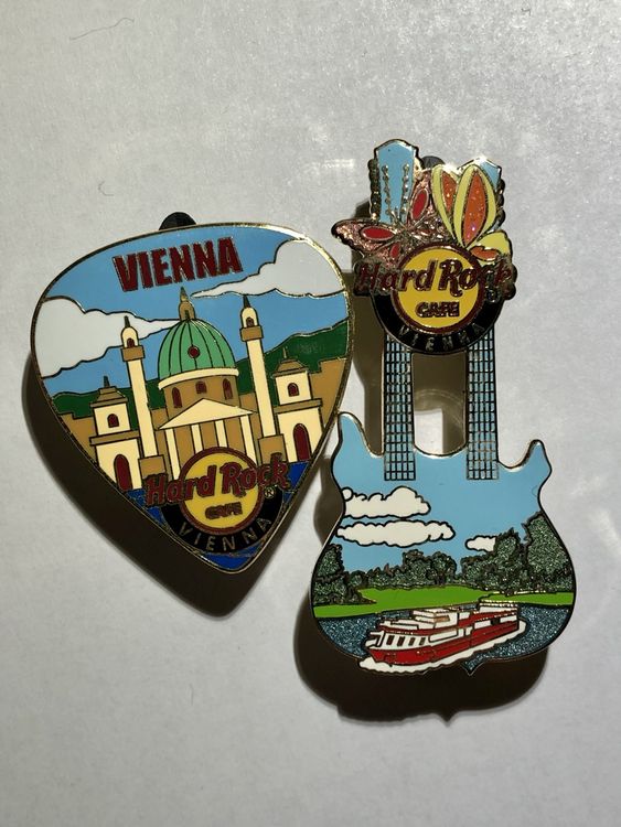 2 Hard Rock Pin Vienna (Neu (gemäss Beschreibung)) in Wynigen für CHF 6 ...
