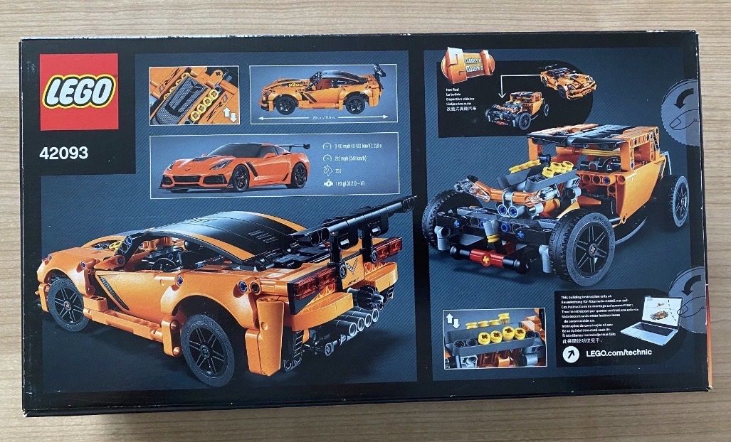 LEGO Technic 42093 Chevrolet Corvette ZR1 - Neu, ungeöffnet (Neu und ...