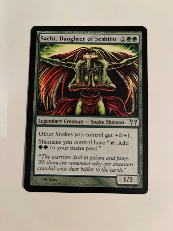 1 x Sachi, Daughter of Seshiro - Magic: The Gathering - MtG (Gebraucht ...