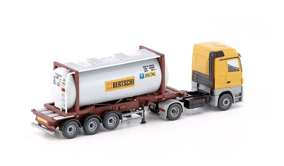 1:87 MB Actros Tankcontainersattelzug Swap "Bertschi" (Neu und ...