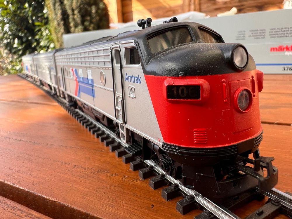 Diesellok "Amtrak" Digital, USA EMD F7, H0 AC, Märklin 37621 (Neu und ...