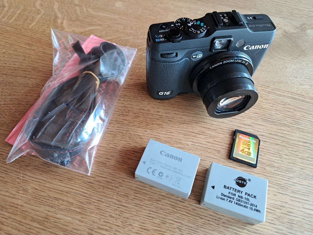 Canon PowerShot G16 (Gebraucht) in Zwingen für CHF 180 – mit Lieferung ...