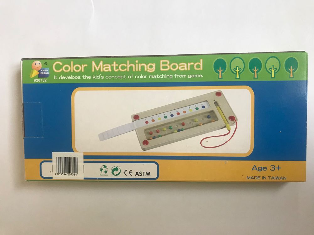 Color Matching Board: Farblernspiel / NEU | Kaufen auf Ricardo