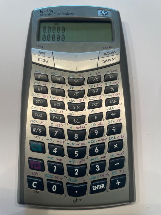 HP 33s Scientific Calculator | Kaufen auf Ricardo