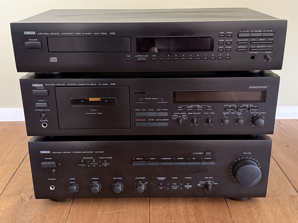 Yamaha Hi-Fi Klassiker AX-540 / KX-530 / CDX-730E – top! (Gebraucht) in ...