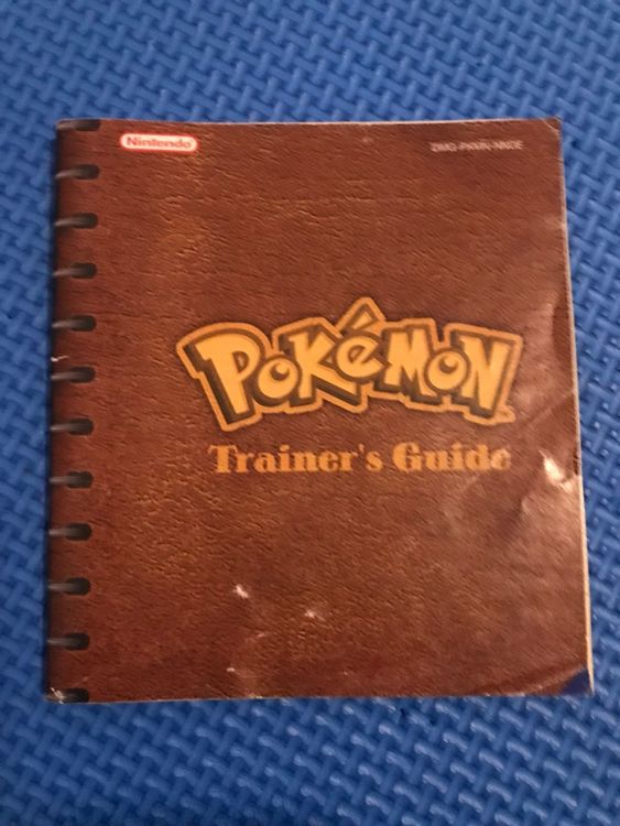 Pokémon Trainer‘s Guide / Pokémon Trainers Guide blau /rot (Gebraucht ...