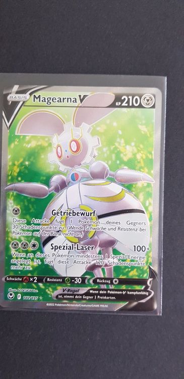 Pokemon karte Magearna V Full Art (Neu (gemäss Beschreibung)) in Müllheim Dorf für CHF 7 – mit ...