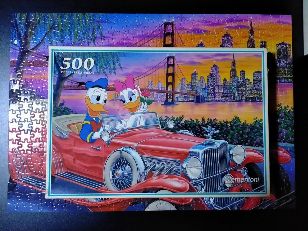 Daisy & Donald Duck 1983 Vintage Puzzle 500 Comics Disney (Gebraucht ...