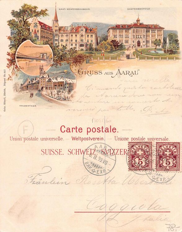 Gruss aus Aarau GELAUFEN | Kaufen auf Ricardo