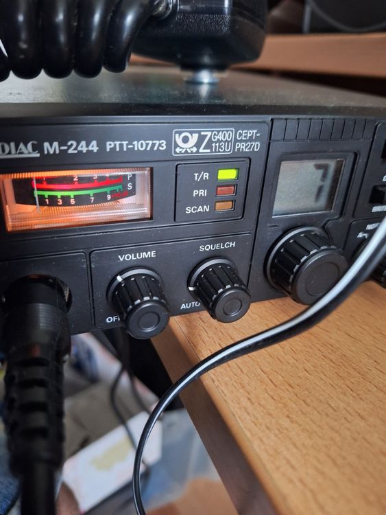 Zodiac M-244 Funkgerät mit Mikrofon | Kaufen auf Ricardo