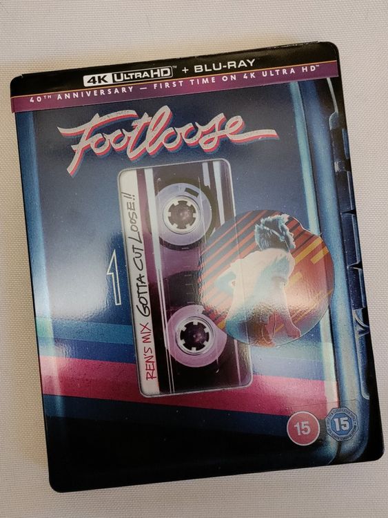 Footloose Limited Edition 4K Ultra HD Steelbook (ungeöffnet) (Neu und ...