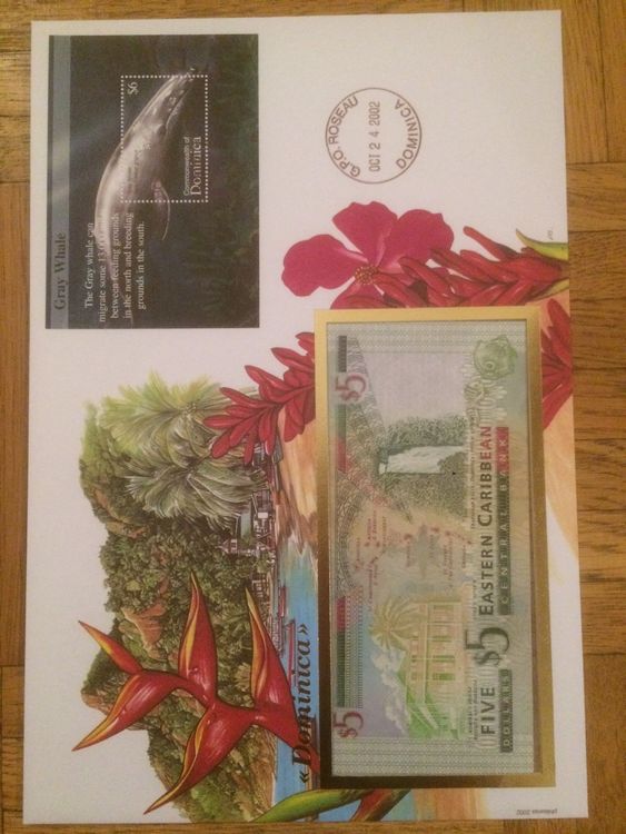 Banknotenbrief Dominica (Neu und originalverpackt) in Muralto für CHF 9.95 – mit Lieferung auf ...