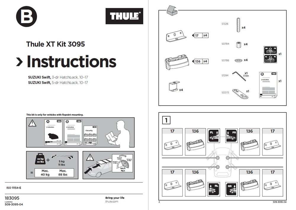Thule Rapid System 753 & Thule XT Kit 309 (Gebraucht) in Oberdorf SO ...