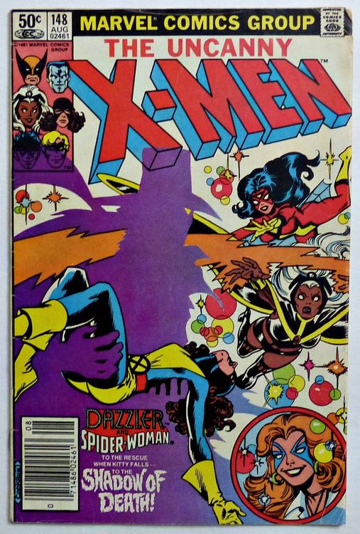 X-MEN 148 🔑 KEY 1ST CALIBAN GUEST SPIDER-WOMAN DAZZLER 1981 | Kaufen ...