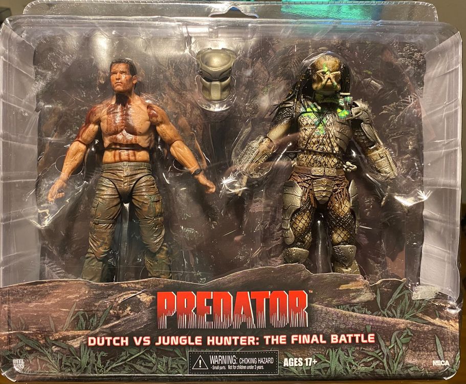 NECA Predator Dutch vs. Jungle Hunter 7" Toy Set RARE! 2013 | Kaufen ...