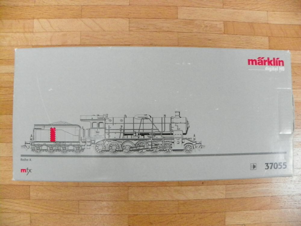 Märklin 37055 Dampflokomotive Reihe K (K.W.St.E.) Vollsound (Gebraucht ...