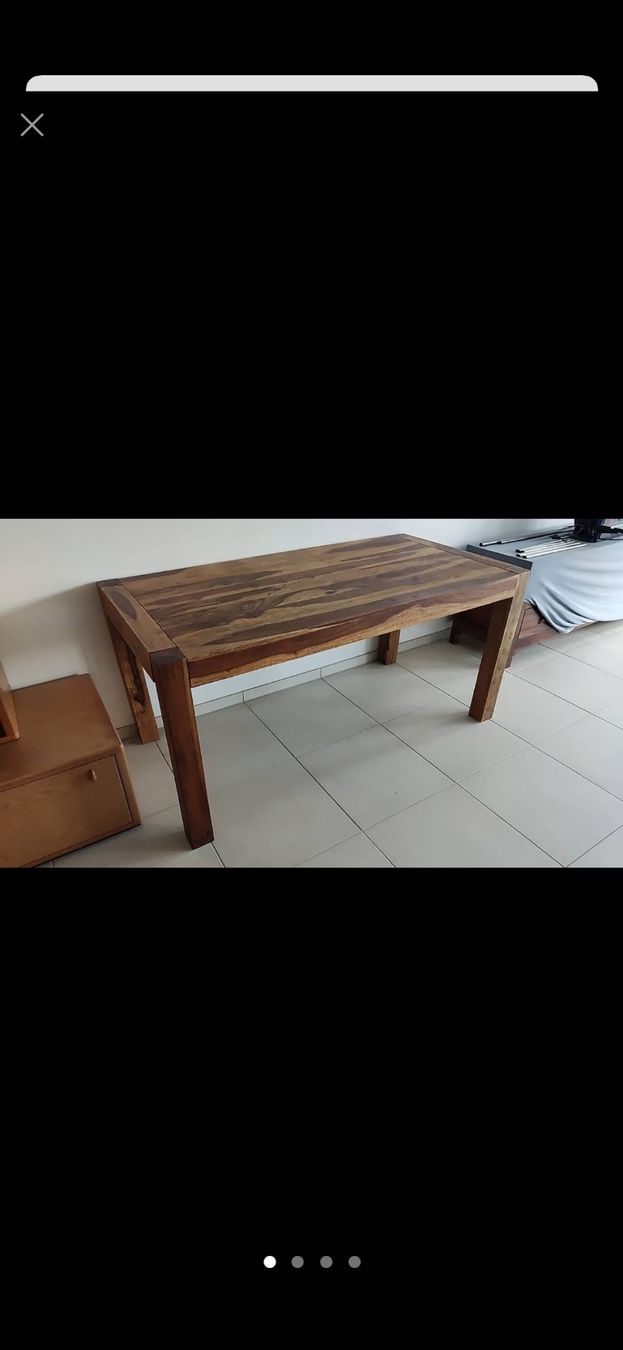 Massiv Holztisch / Esstisch (Gebraucht) in Saland für CHF 150 – nur ...