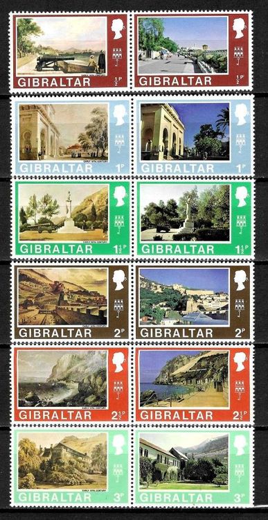 Gibraltar View & Queen Elisabeth II 1971 /** (Neu (gemäss Beschreibung ...