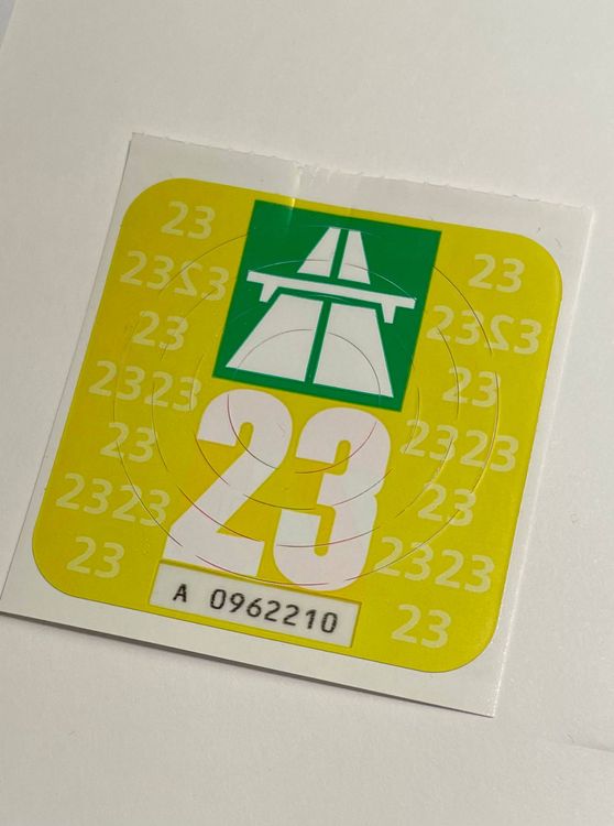 Vignette Schweiz für Autobahn 2023 (Neu und originalverpackt) in Meilen für CHF 37 – mit ...