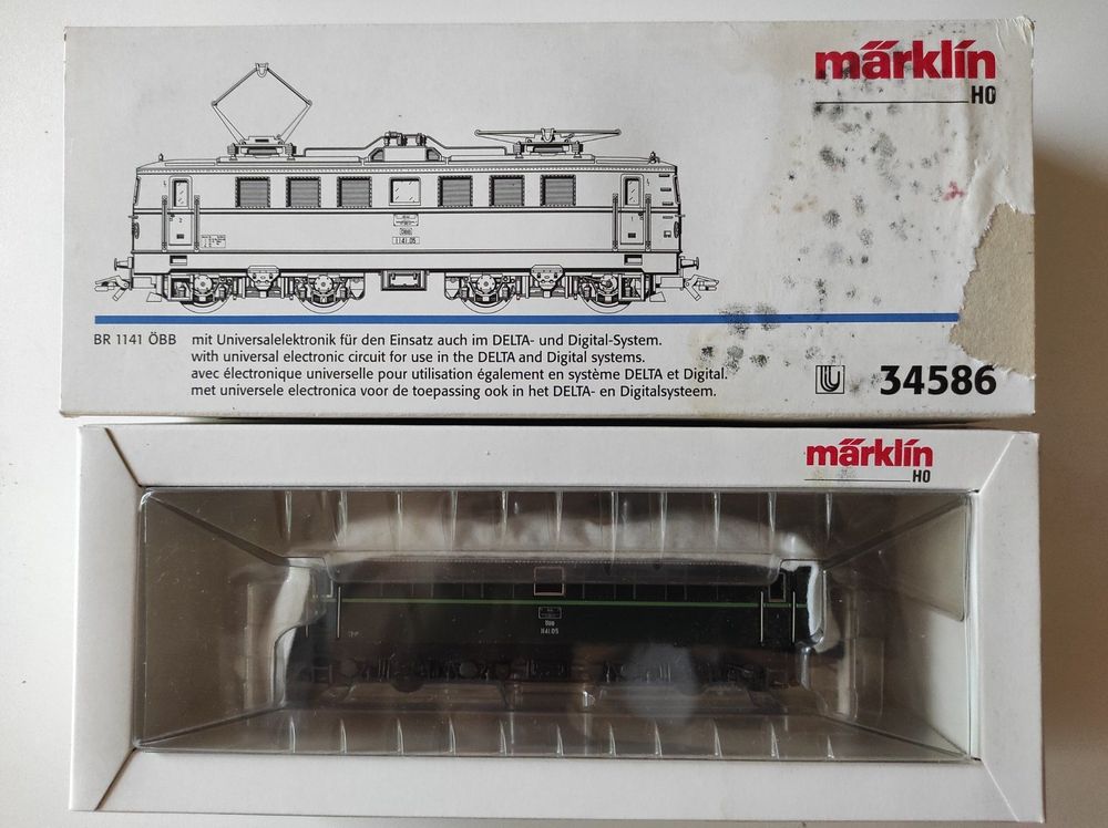 E-Lok BR 1141 der ÖBB von Märklin H0, WS Digital | Acheter sur Ricardo
