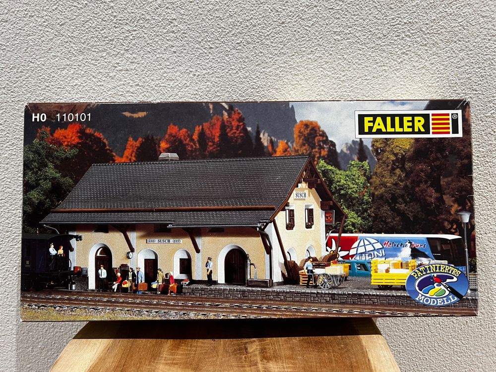 Faller H0 110101 RhB Bahnhof Susch Neu ovp rare (Gebraucht) in Baar für ...