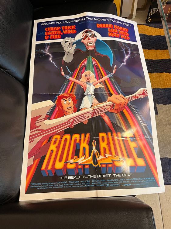 Affiche vintage Rock and Rule 80’s (Gebraucht) in Montreux für CHF 40 ...