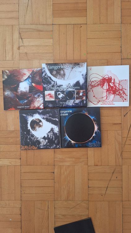 Tangerine Dream - 4 CD Box - The Pink Years Albums (Gebraucht) in ...
