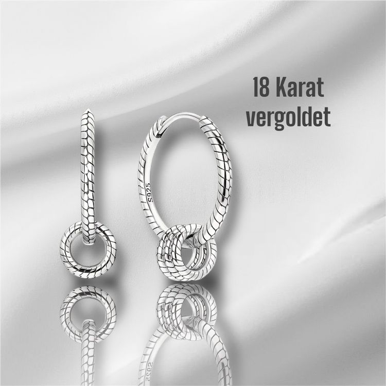 Ohrring 18karat vergoldet (Neu und originalverpackt) in Hemmental für CHF 34 – mit Lieferung auf ...