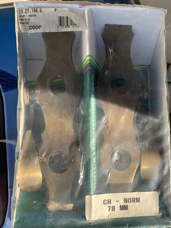 Neue Türgriffe aus Messing von Coop Bau & Hobby (Neu und ...