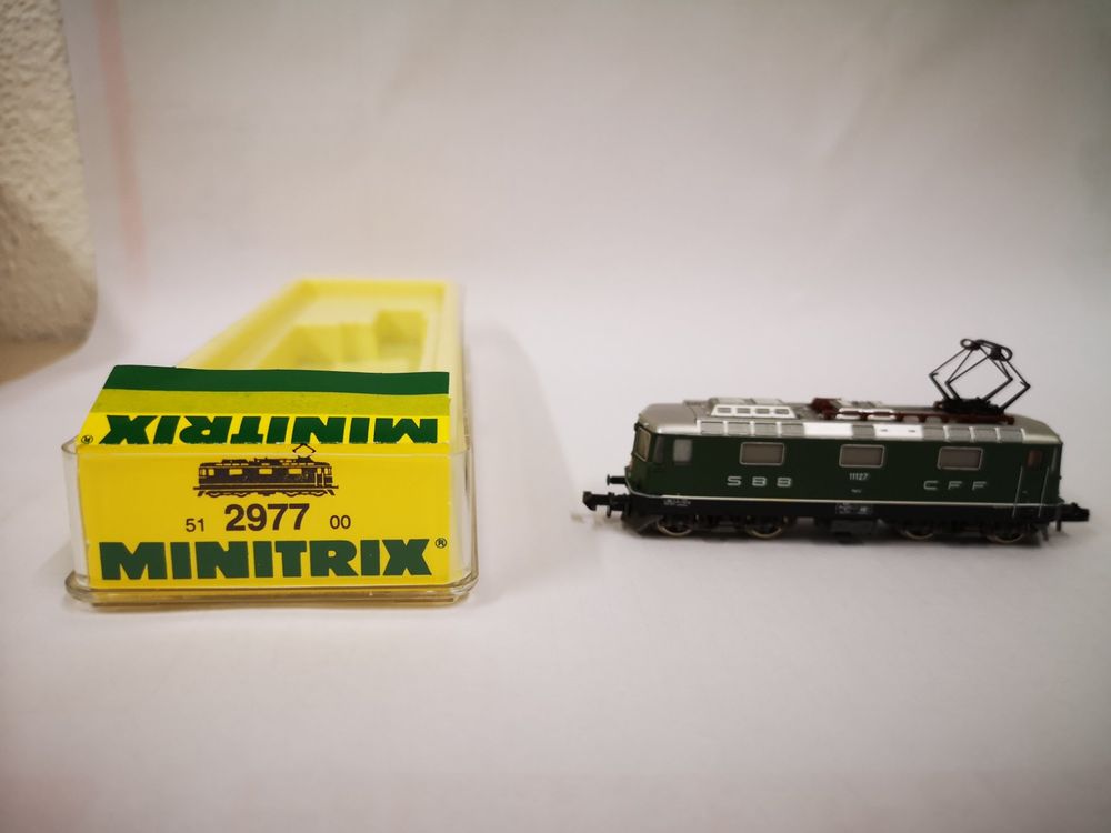SBB Re 4/4 II 11127 Minitrix Spur N (Neu (gemäss Beschreibung)) in für ...
