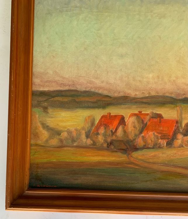 Fritz Schürch Großes Landschaft Gemälde | Kaufen auf Ricardo