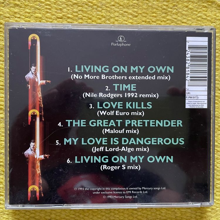 FREDDIE MERCURY QUEEN-REMIXES (Gebraucht) in Rorschacherberg für CHF 2. ...