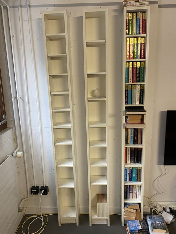 3 IKEA Regale GNEDBY schmal / weiss | Kaufen auf Ricardo