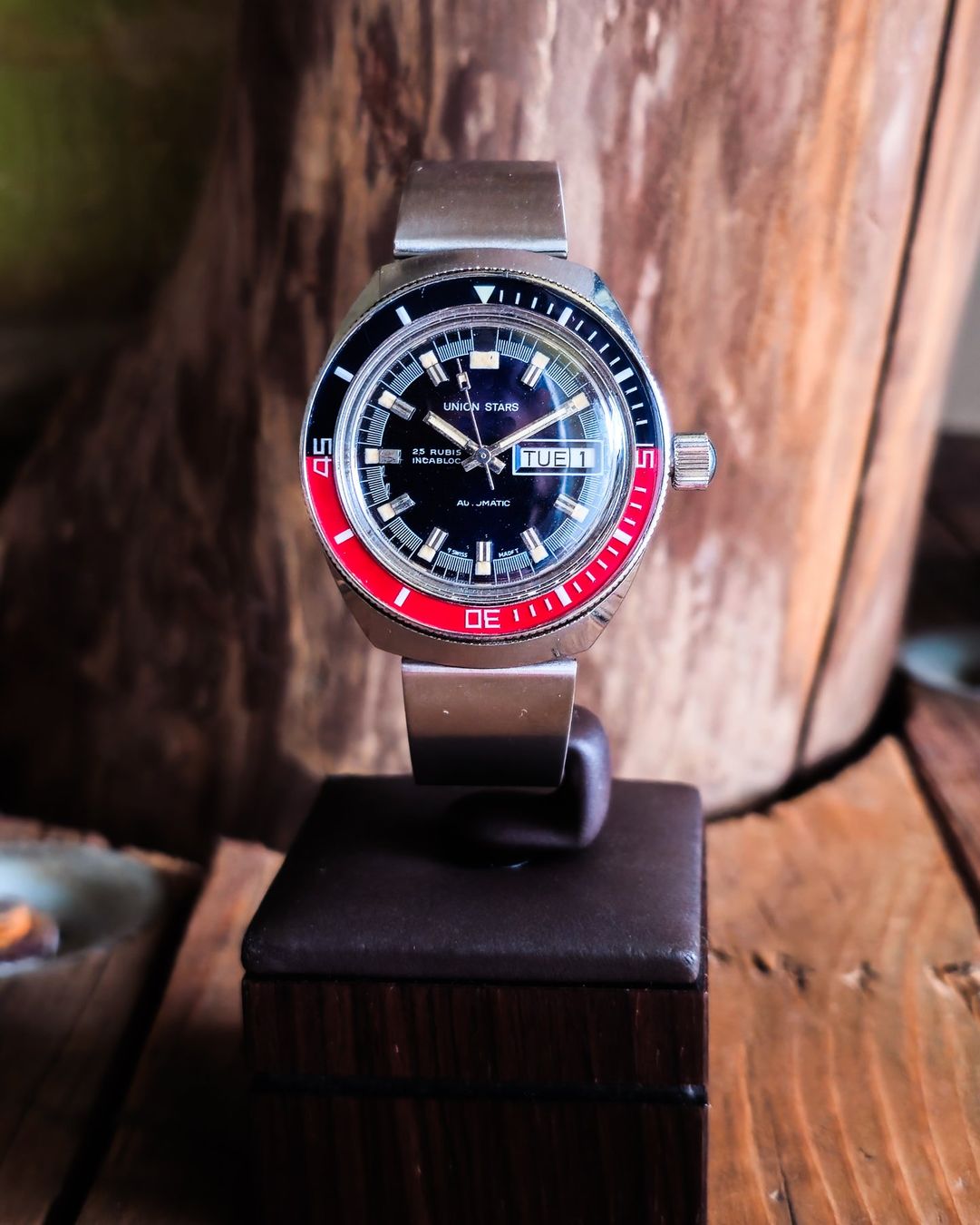 Union Stars Automatikuhr aus den 70er Jahren – 20 ATM (Gebraucht) in ...