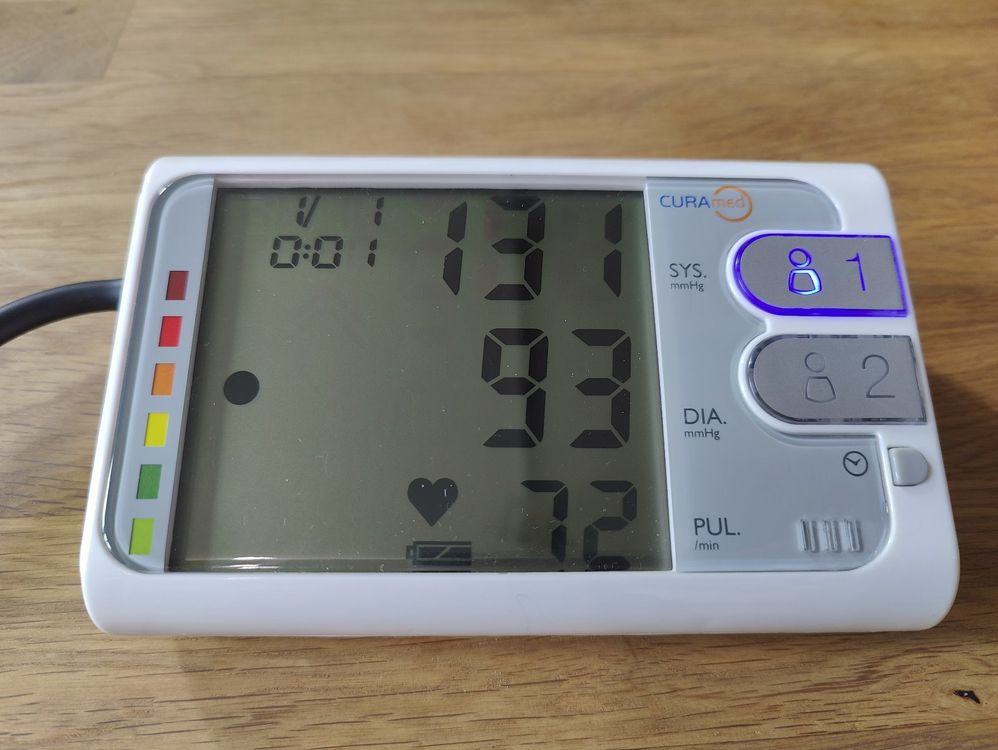 Curamed Oberarm Blutdruckmessgerät (Gebraucht) in Leutwil für CHF 6 ...