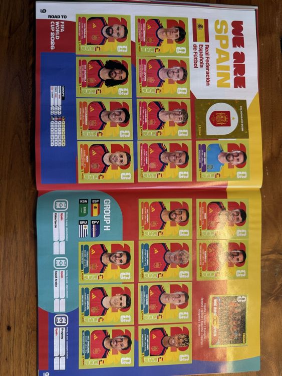 ⭐ Panini FIFA World Cup 2026 Album komplett voll (Neu (gemäss ...