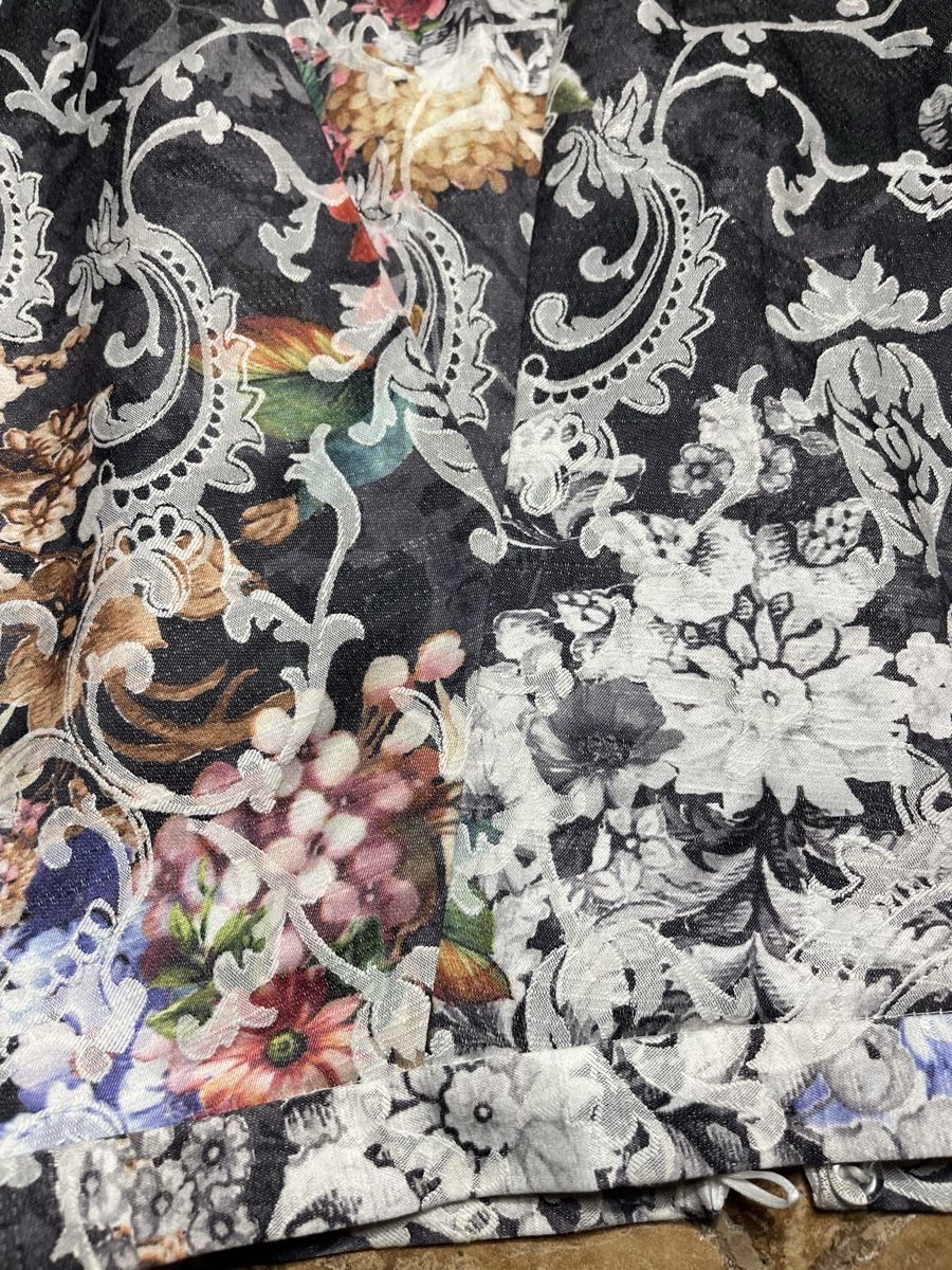 Gonna fantasia floreale Madeleine,cotone satinato,tg M/L-chi (Nuovo ...