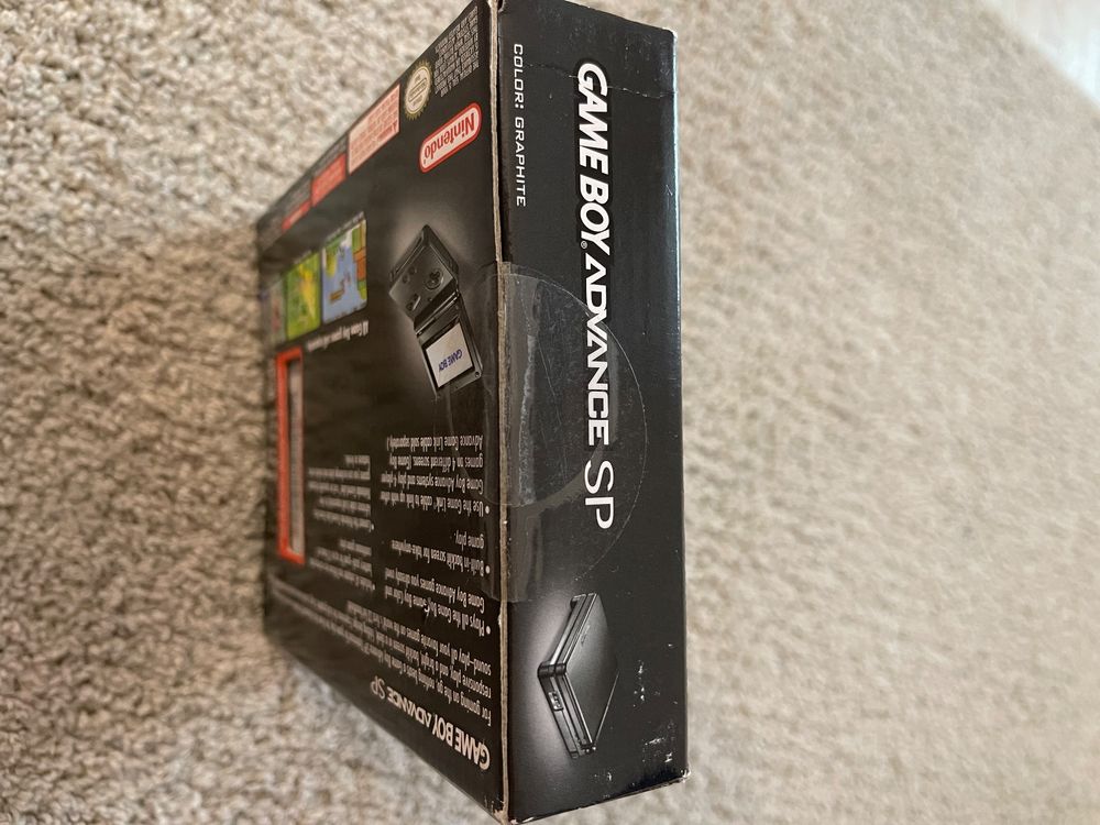 Game Boy Advance SP Graphite AGS-101 NEU | Kaufen auf Ricardo
