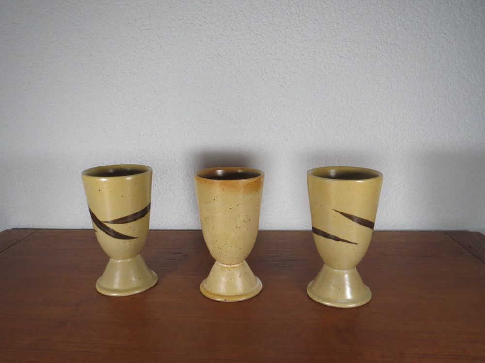 Vintage Keramik Kelch set Taizé | Kaufen auf Ricardo