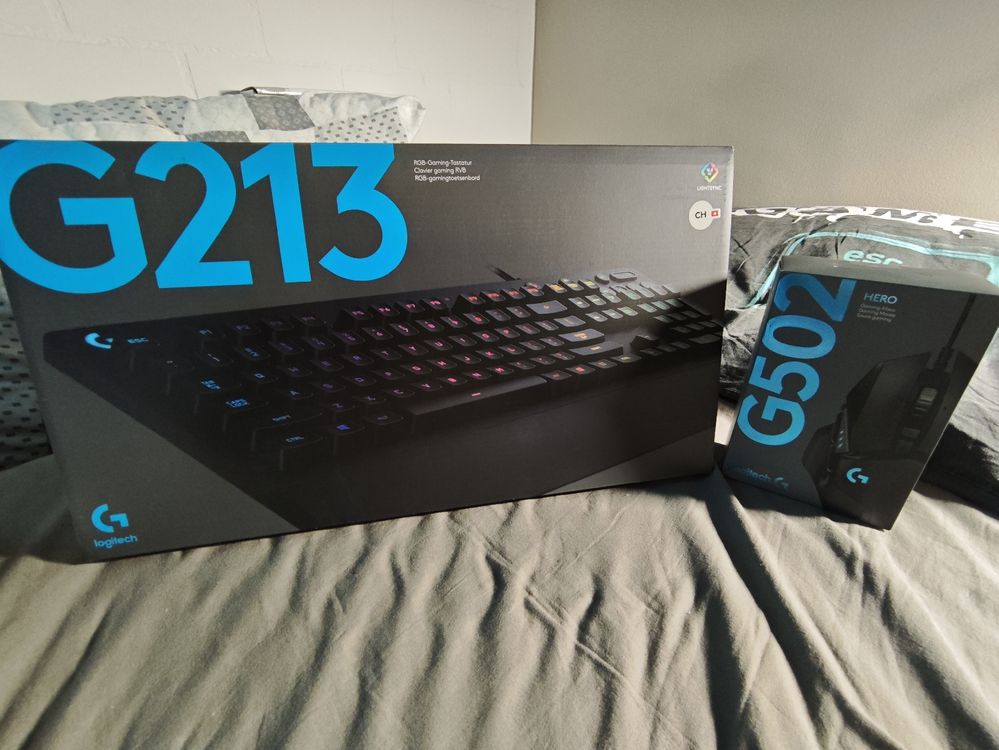 Logitech G502 Hero & G213 Prodigy Tastatur/Maus Set (NEU)OVP (Neu ...
