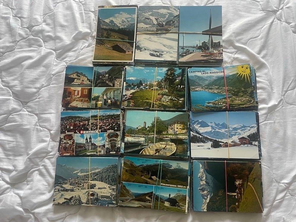 600 FARBIGE GROSSFORMAT AK NUR SCHWEIZ (Gebraucht) in Bernhardzell für CHF 14 – mit Lieferung ...