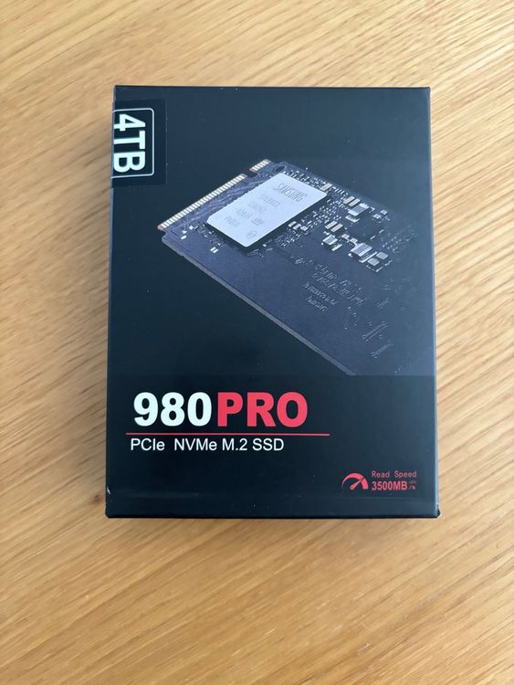 SSD M2 980 Pro 4 TB neuf (Neu und originalverpackt) in Marin-Epagnier ...