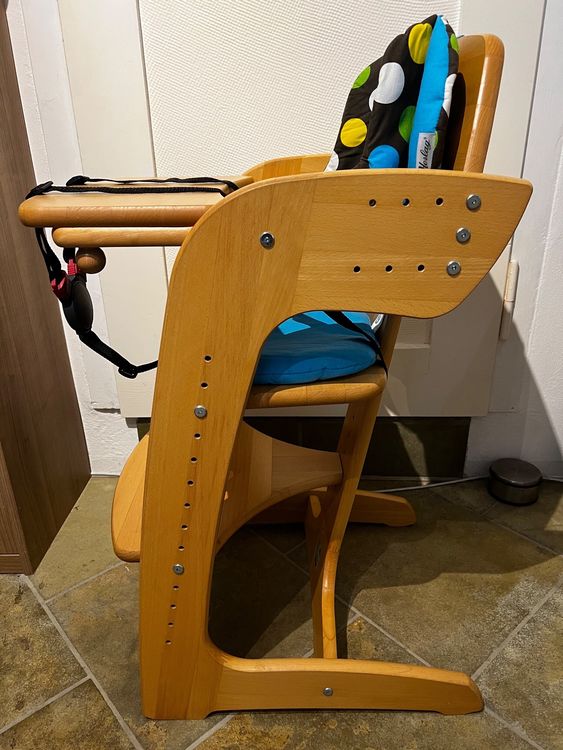 Hochstuhl Herlag mit Sitzpolster und Dreipunkt-Gurt | Kaufen auf Ricardo