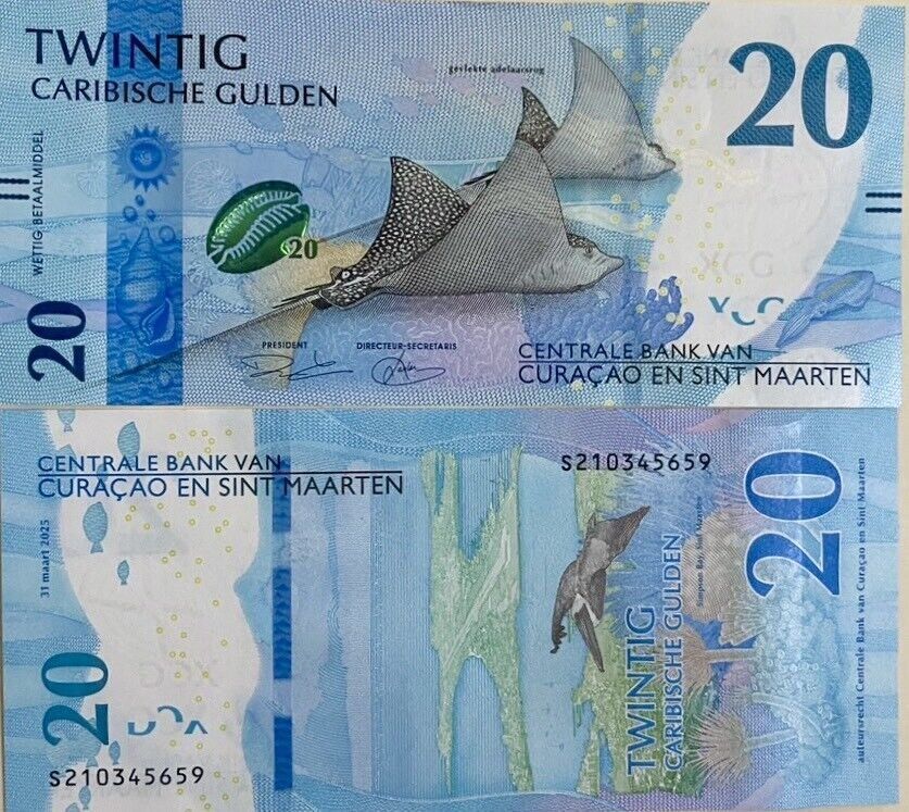 Curacao-St Maarten 20 Gulden P-2 New UNZ (Neu (gemäss Beschreibung)) in ...