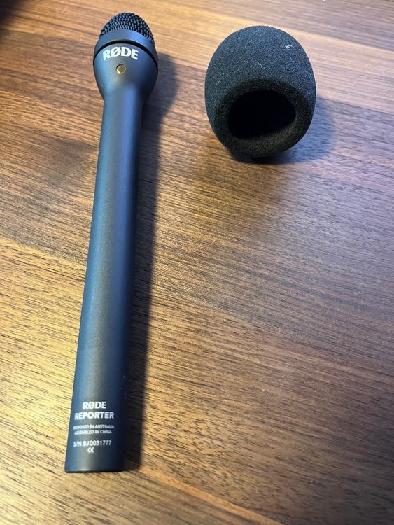 Røde Reporter Dynamisches Mikrofon mit Popschutz (Gebraucht) in Toffen ...