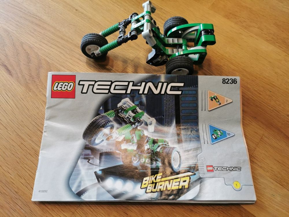 Lego Technic 8236 Bike Burner mit Anleitung (Gebraucht) in Gunzgen für ...