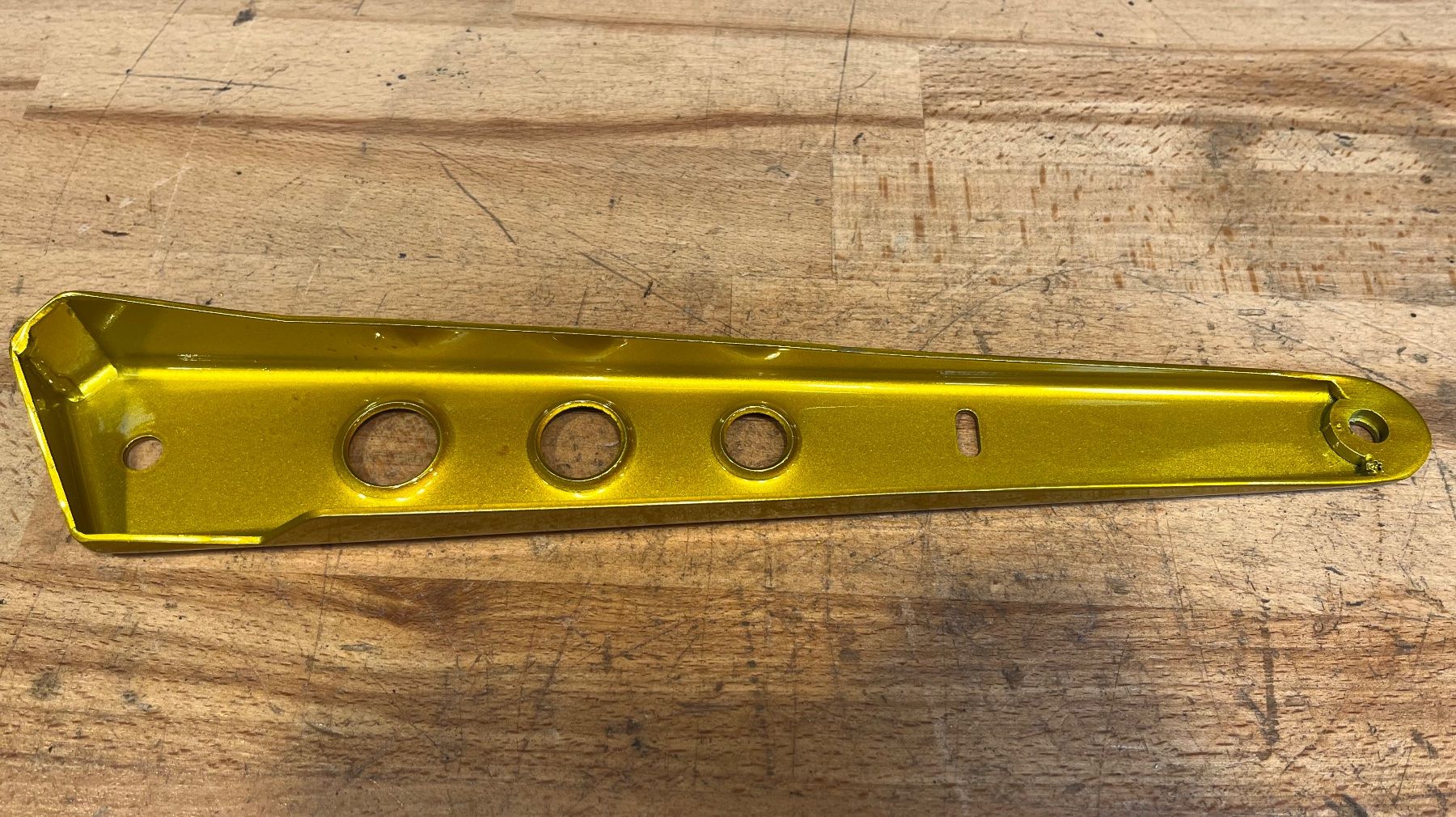 Lochstrebe links gold citron-gelb Puch X30 NS, NL ⑤ №299 (Gebraucht) in ...