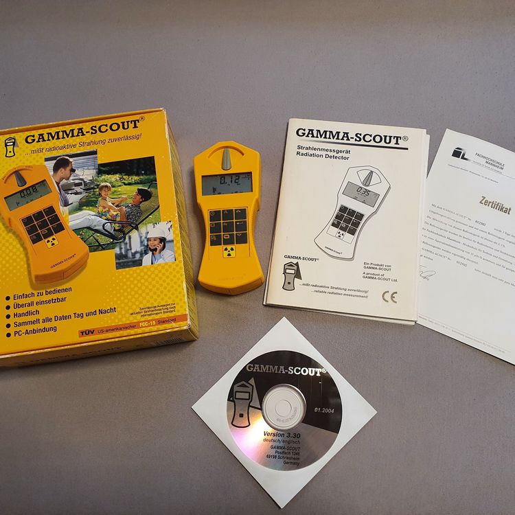 Gamma Scout - Geigerzähler für Radioaktivität | Kaufen auf Ricardo