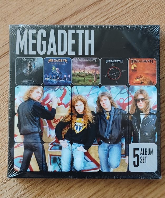 Megadeth - 5 CD Set - Original Albums Remastered - OVP - (Neu und ...